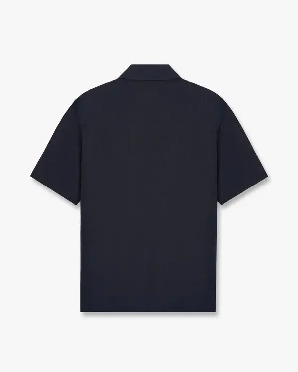 Casablanca Dark Grey Phantasmagoria Embroidered Short Sleeve Shirt - Multicolor