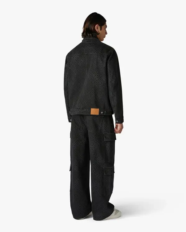 Casablanca Monogram Cargo Denim Jeans
