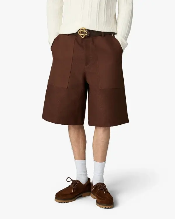Casablanca Monogram Cargo Shorts