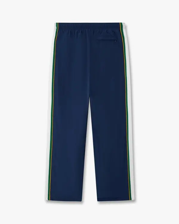 Casablanca Green & Navy Check Track Pants