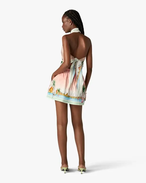 Casablanca Ethereal Cotton Mini Skirt