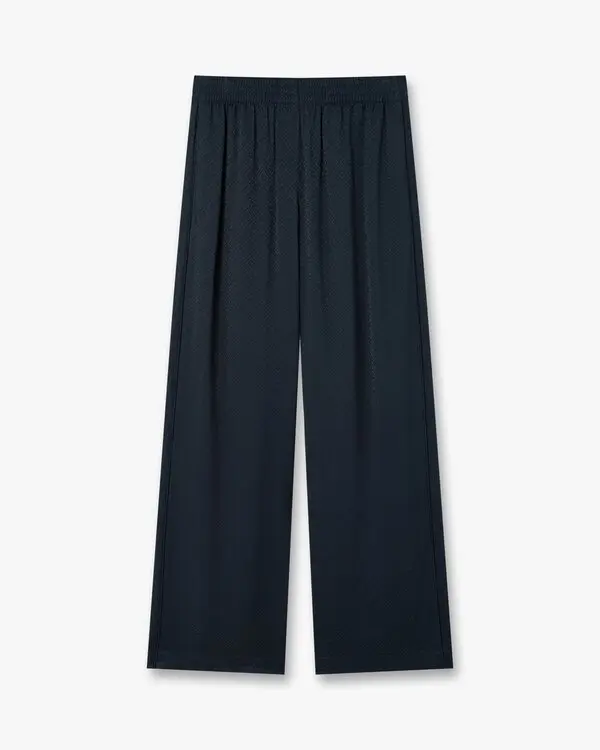 Casablanca Navy Monogram Trousers - Multicolor
