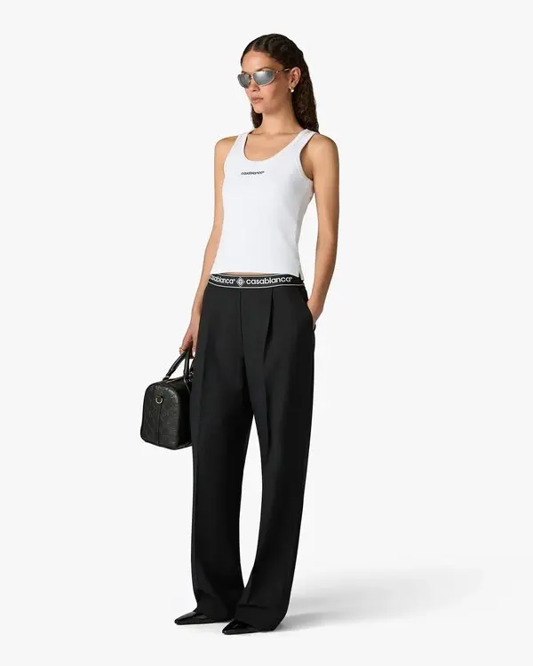 Casablanca Wool Tailored Trousers
