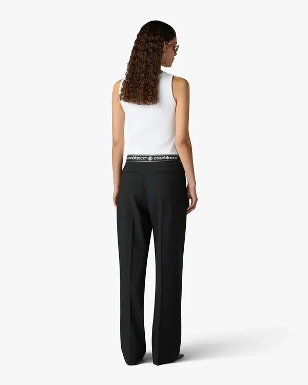 Casablanca Wool Tailored Trousers