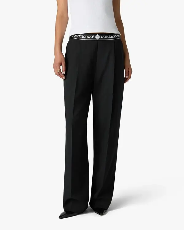 Casablanca Wool Tailored Trousers