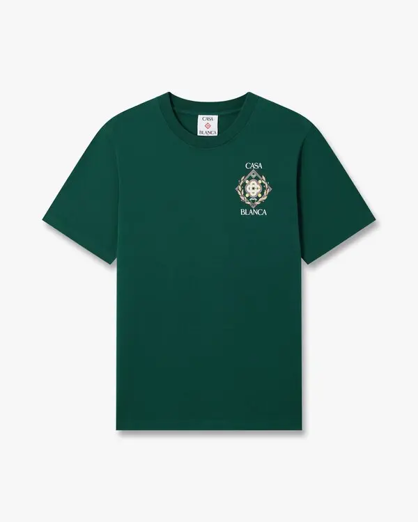 Casablanca Championship Short Sleeve T-shirt - Green