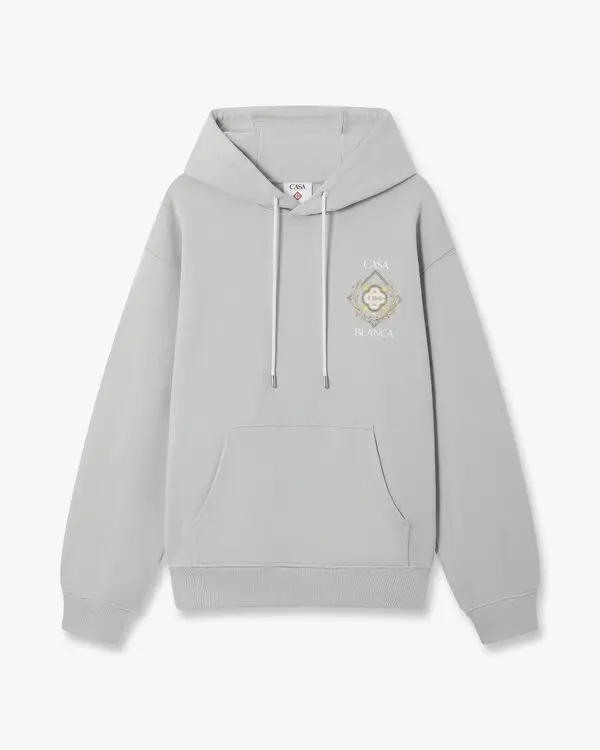 Casablanca Grey Championship Hooded Sweatshirt - Multicolor