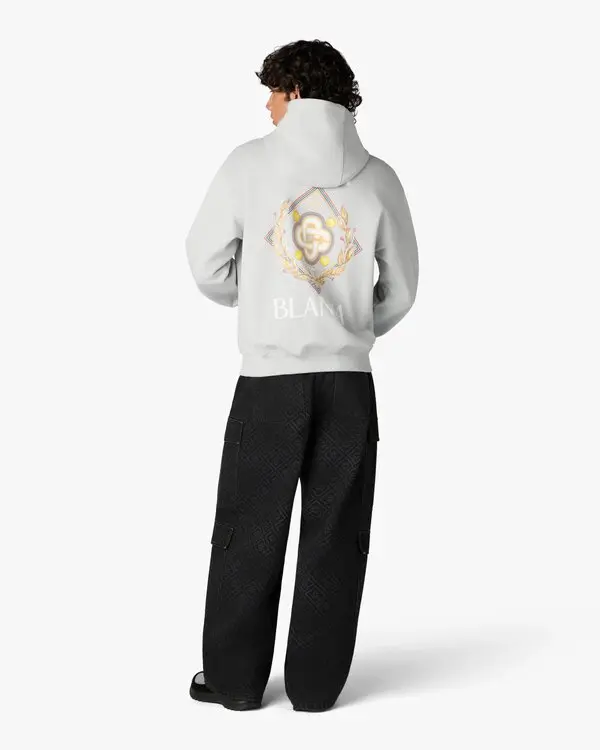 Casablanca Grey Championship Hooded Sweatshirt - Multicolor
