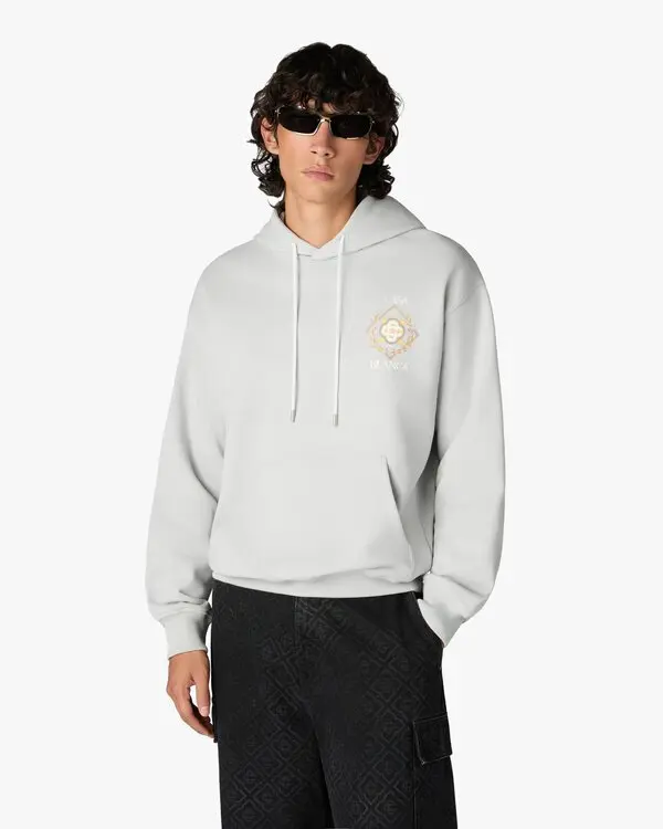 Casablanca Grey Championship Hooded Sweatshirt - Multicolor