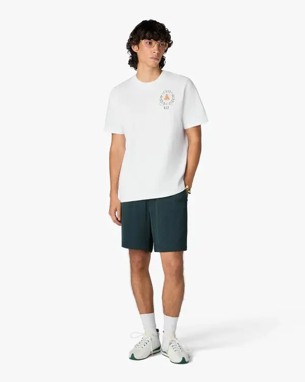 Casablanca White Casaway Short Sleeve T-shirt - Orange