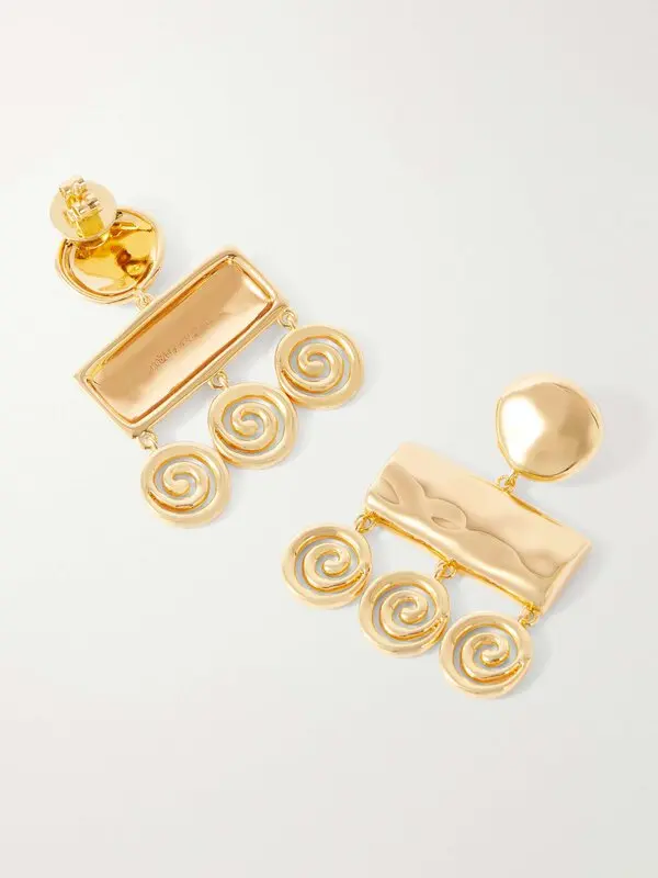DEHANCHE Koru Toned Earrings