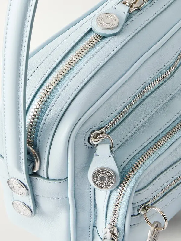 Acne Studios Camero Party Leather Shoulder Bag - Blue