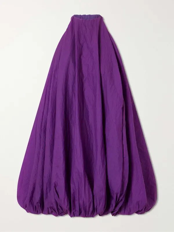 Alaïa Balloon Woven Dress