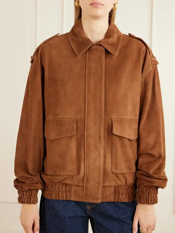 ARMA Halti Suede Jacket - Brown