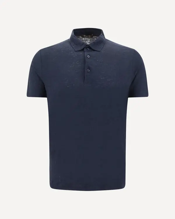 Loro Piana Linen Polo Shirt