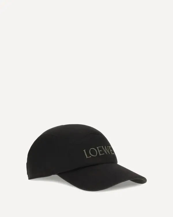 Loewe Cotton Drill Baseball Hat - Black