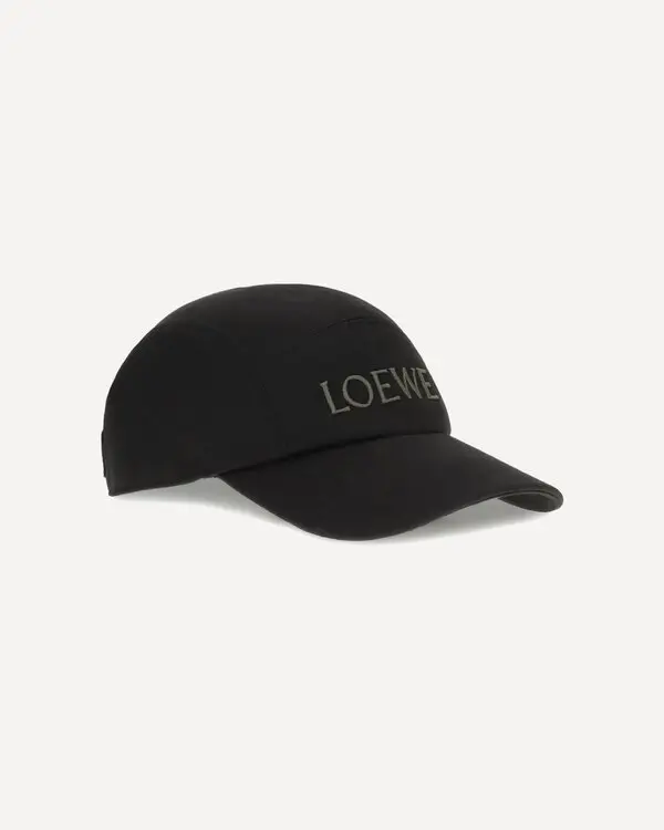 Loewe Cotton Drill Baseball Hat - Black