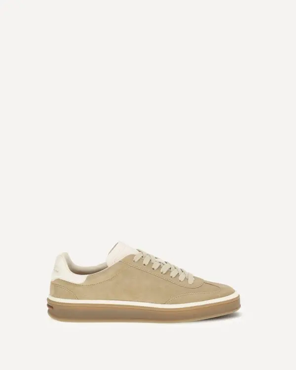 Loro Piana Suede Tennis Walk Sneakers