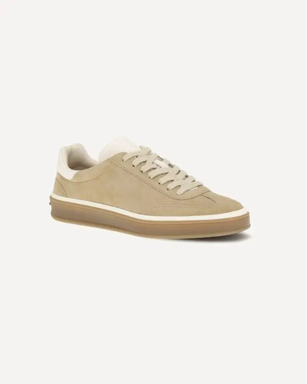Loro Piana Suede Tennis Walk Sneakers