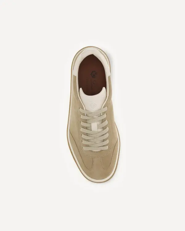 Loro Piana Suede Tennis Walk Sneakers