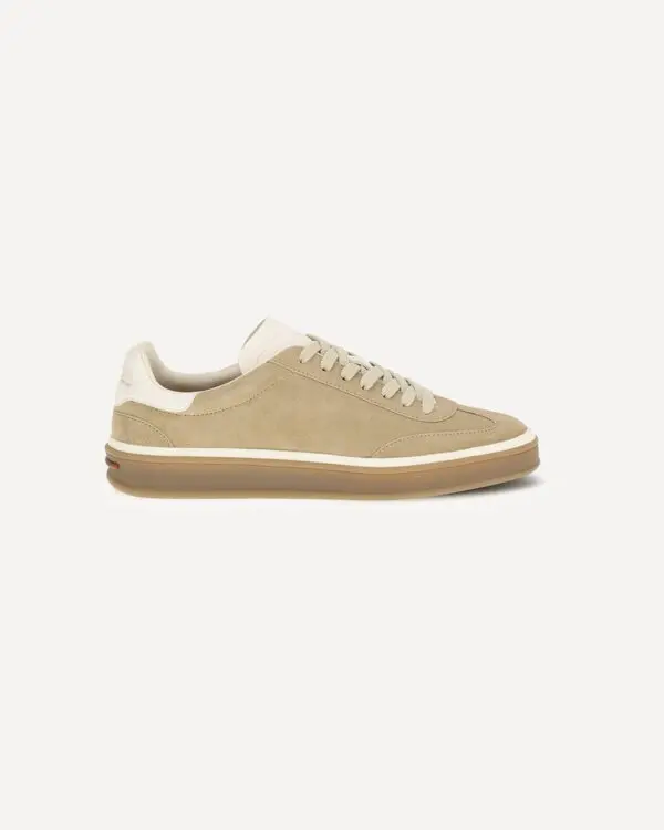 Loro Piana Suede Tennis Walk Sneakers
