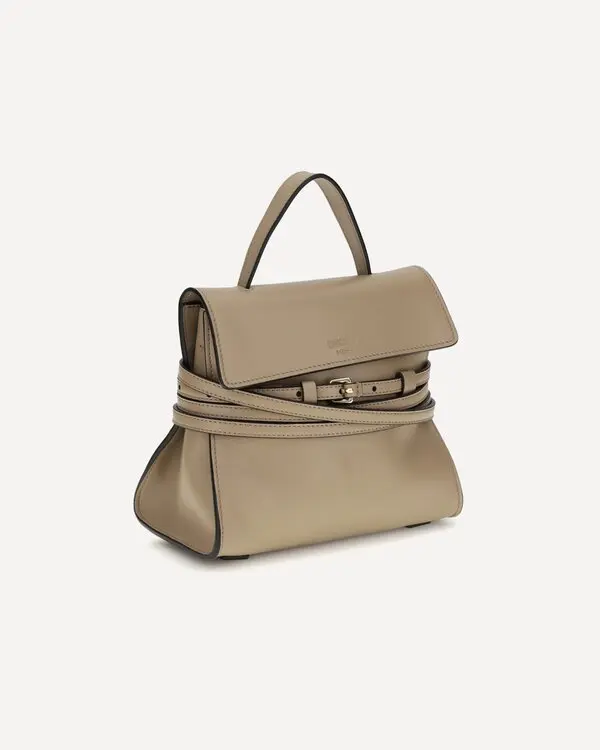 Moschino Tie Me Handbag - Beige