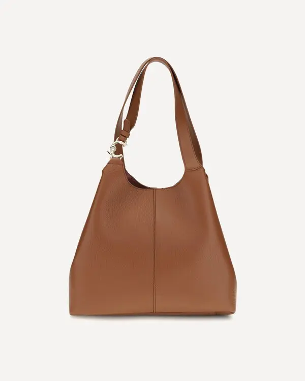 COCCINELLE C-easy Large Tote Bag - Brown