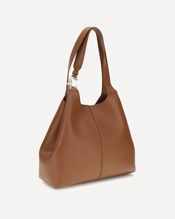 COCCINELLE C-easy Large Tote Bag - Brown