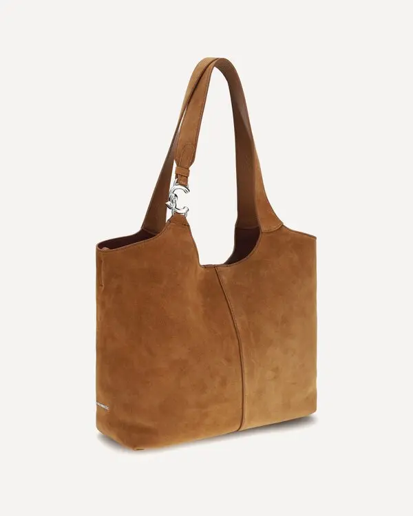 COCCINELLE C-easy Large Shoulder Bag - Brown