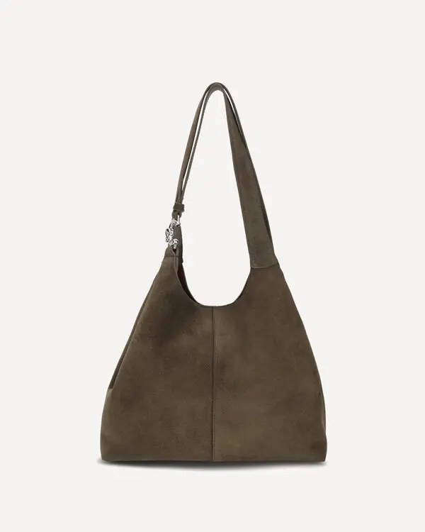 COCCINELLE C-easy Large Shoulder Bag - Brown