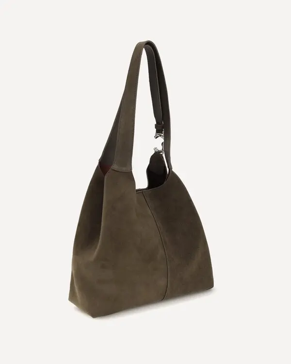 COCCINELLE C-easy Large Shoulder Bag - Brown