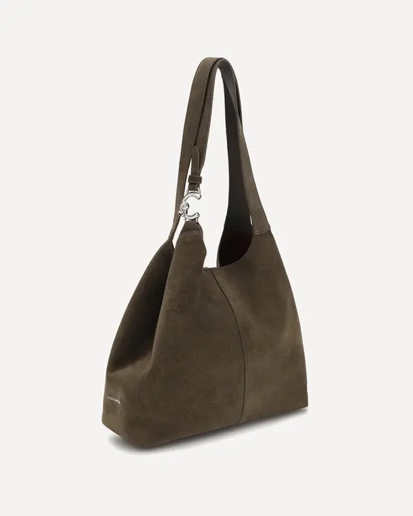 COCCINELLE C-easy Large Shoulder Bag - Brown