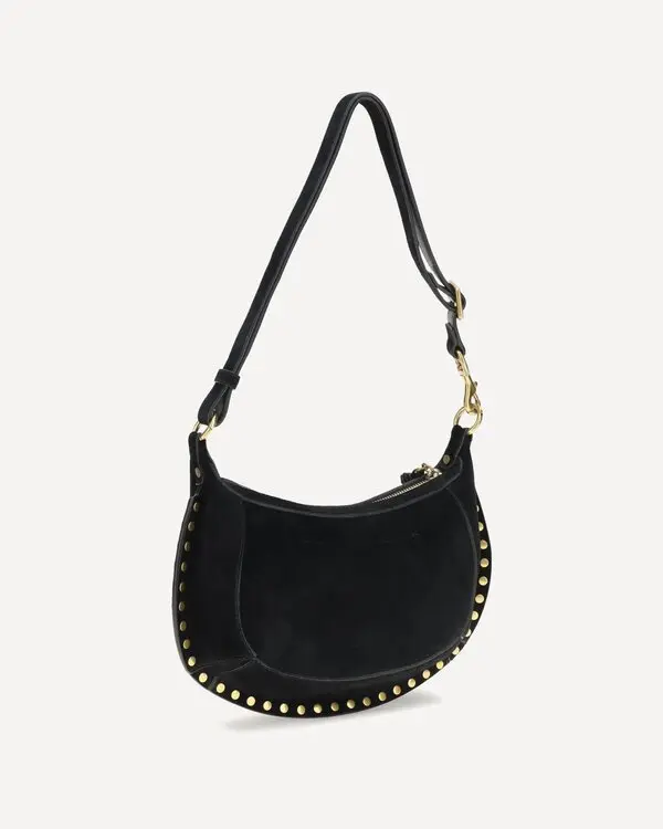 Isabel Marant Étoile Oskan Moon Shoulder Bag - Black