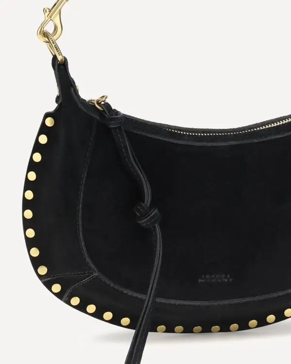 Isabel Marant Étoile Oskan Moon Shoulder Bag - Black