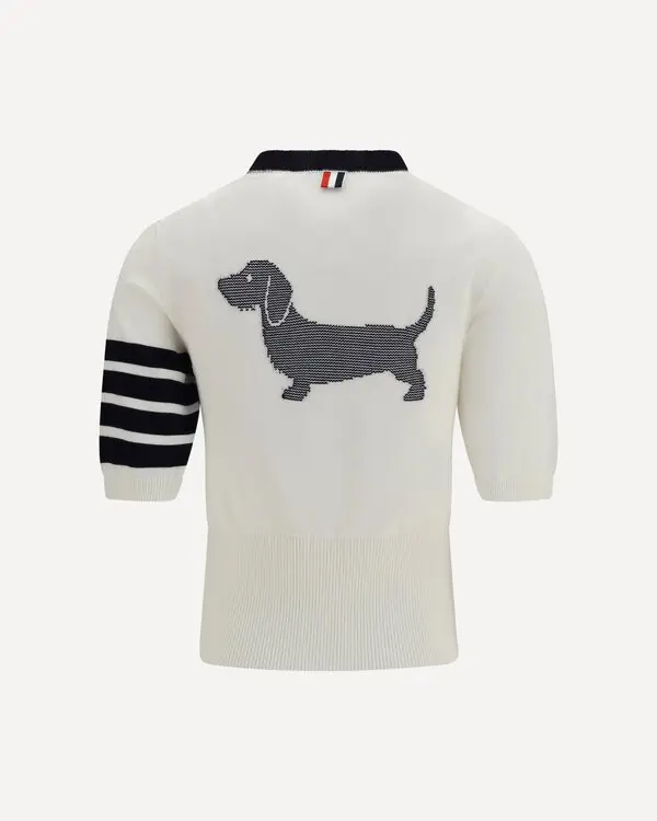 Thom Browne Hector Intarsia T-shirt