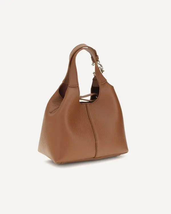 COCCINELLE C-easy Small Grained Leather Handbag