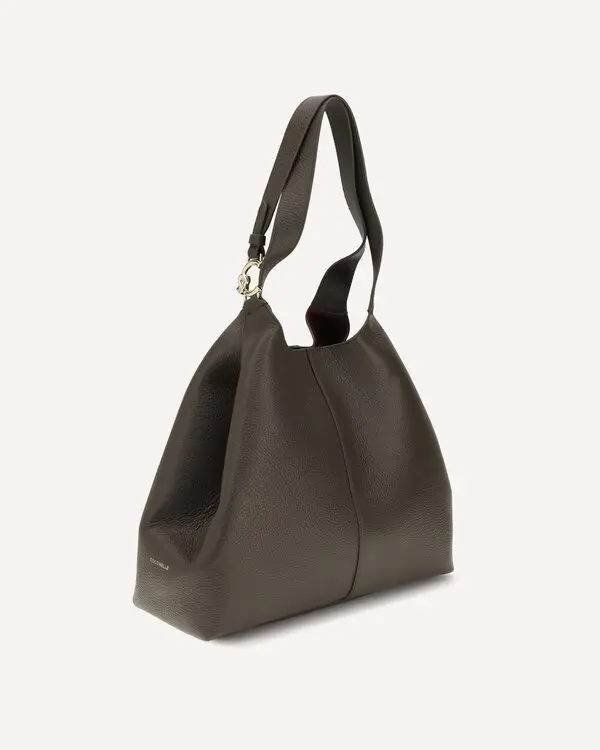 COCCINELLE Large C-easy Tote Bag - Brown