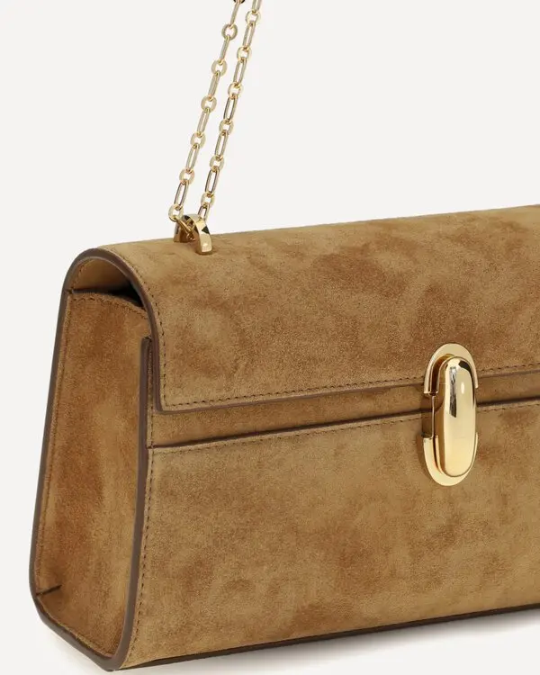Savette Symmetry Chain Pouch - Brown