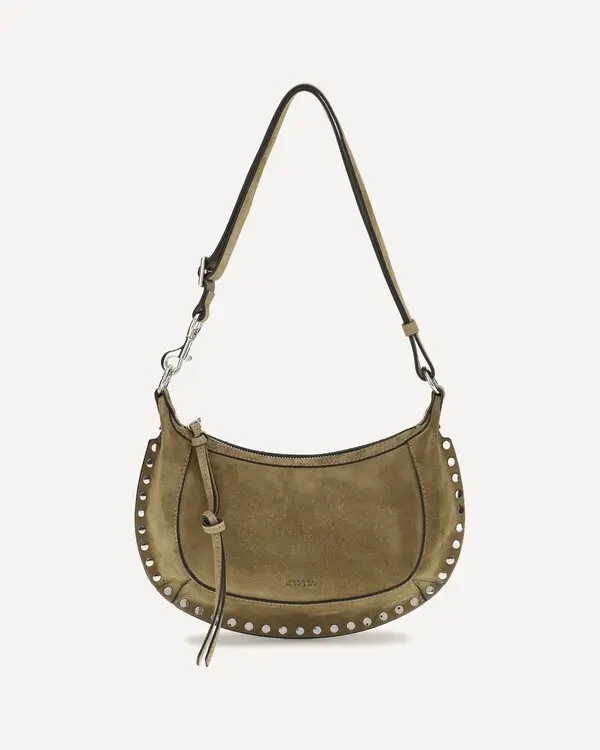 Isabel Marant Étoile Oskan Moon Shoulder Bag - Beige