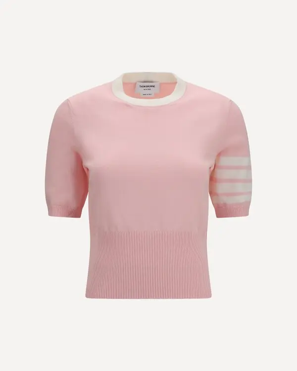 Thom Browne Hector Intarsia T-shirt