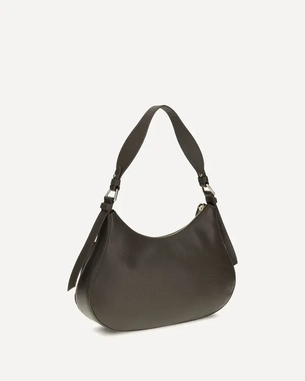 COCCINELLE Small Boheme Shoulder Bag In Double Leather