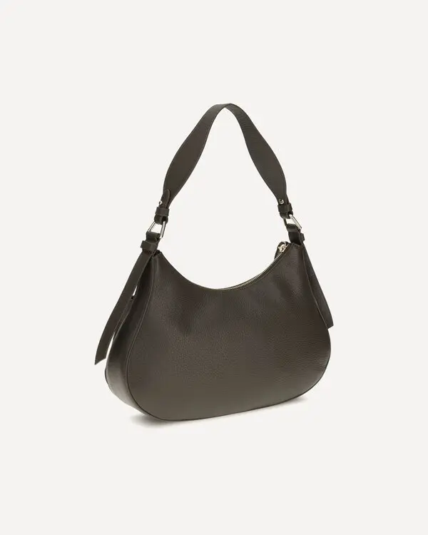 COCCINELLE Small Boheme Shoulder Bag In Double Leather