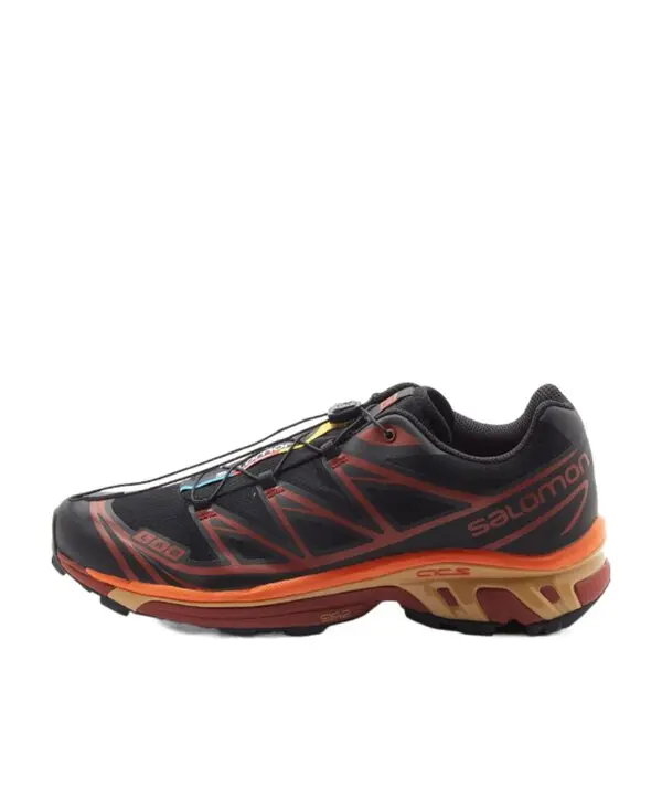 SALOMON Logo-patch Low-top Sneakers - Black
