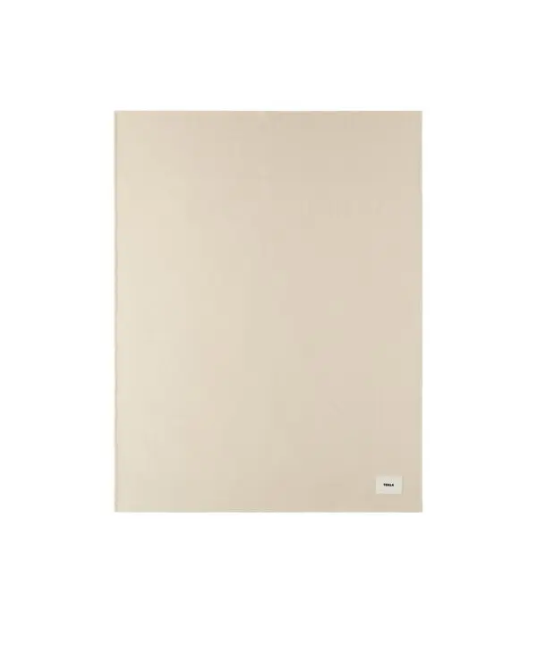 TEKLA Rectangular Brushed Wool Blanket