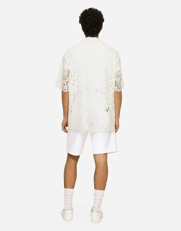 Dolce & Gabbana Dolce Gabbana Logo Tag Denim Shorts