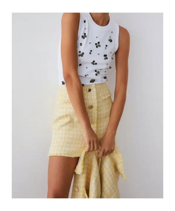 Liu Jo Sleeveless Appliqués Top