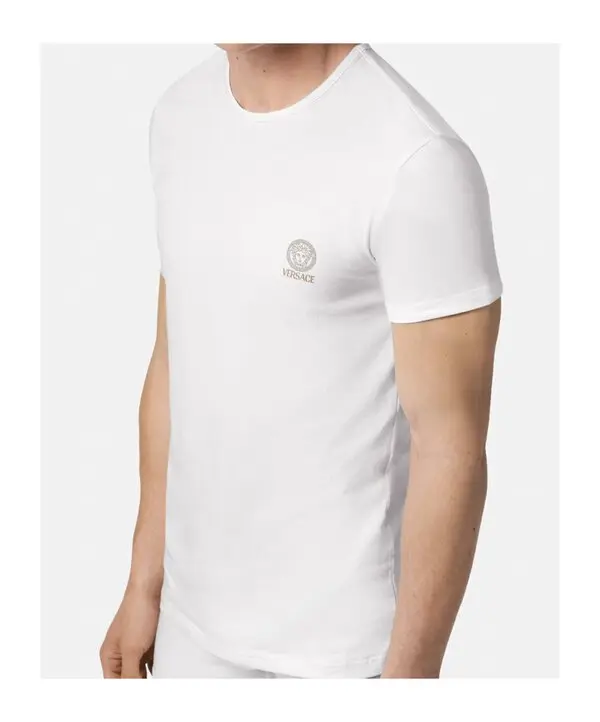 Versace Short-sleeved Crewneck T-shirt
