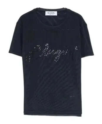 BLUGIRL Short-sleeved T-shirt - Black
