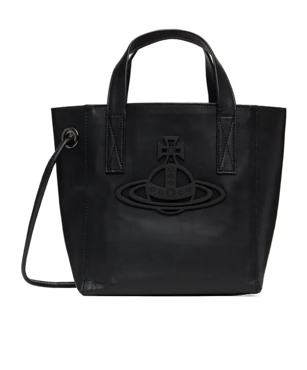 VIVIENNE WESTWOOD Orb-embellished Tote Bag - Black