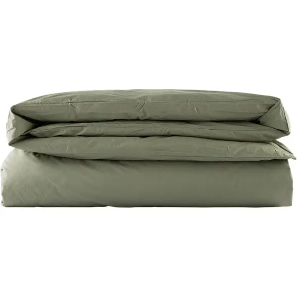 TEKLA Stone-washed Organic Cotton Twill Duvet Cover